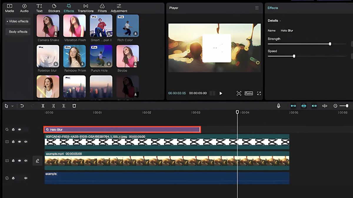 Cách làm mờ video trên CapCut trên điện thoại, PC hiệu quả